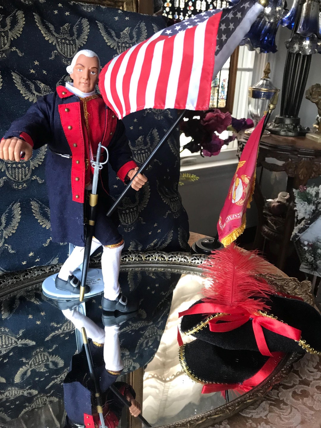 George Washington Doll - Etsy