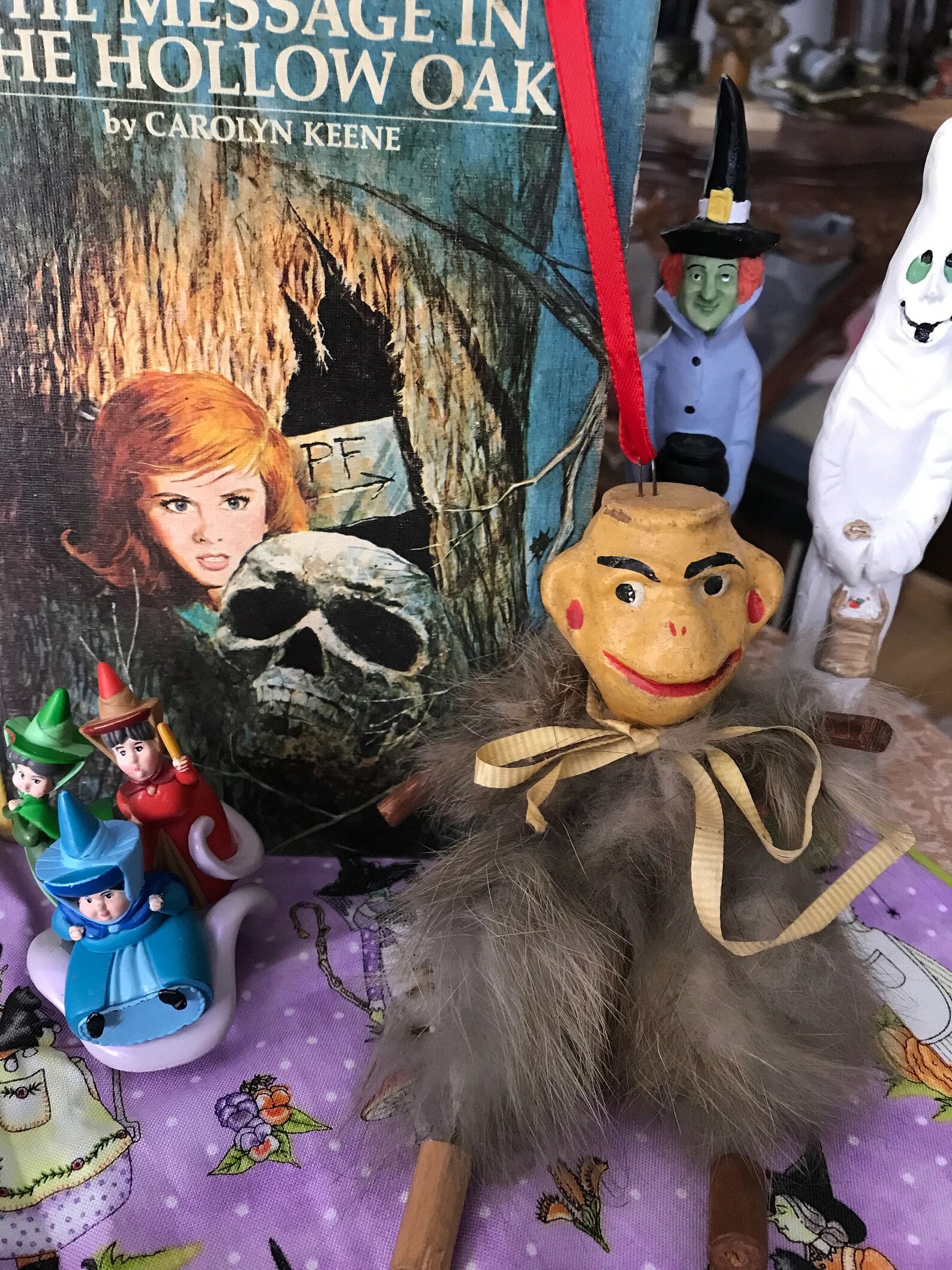 Antique Gray Paper Mache Marionette Monkey - Etsy