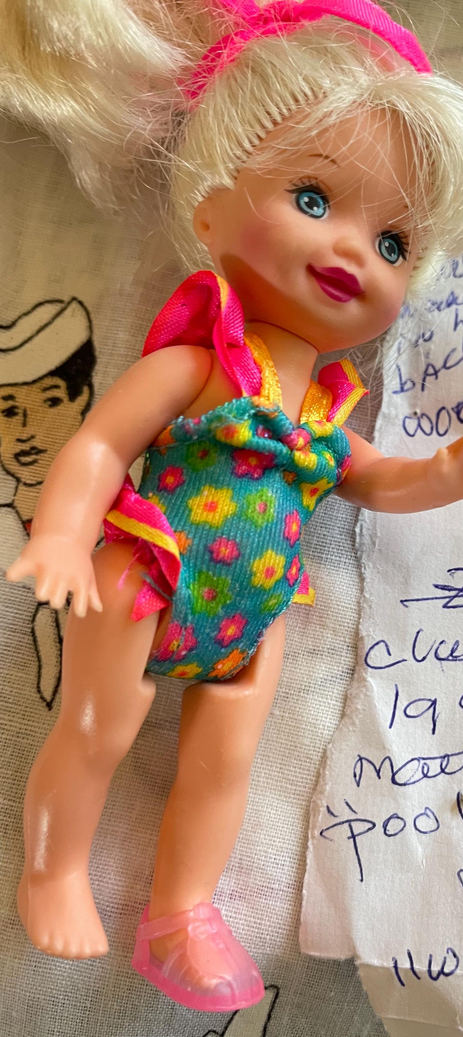 Pool Fun Kelly Club Doll (mattel,1996) - Etsy