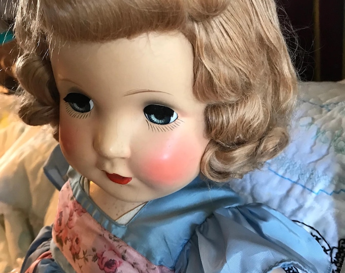 Vintage 1940's, 27 Inch Peggy Walker Composition Doll With Original ...