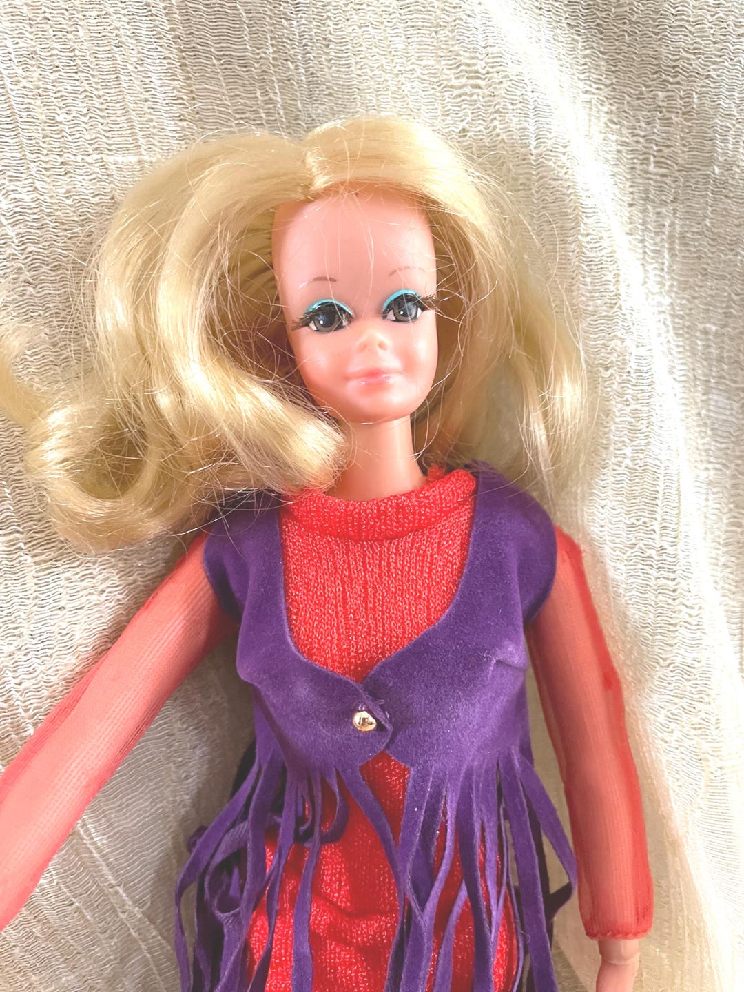 Vintage Live Action PJ Barbie Doll - Etsy