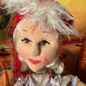 Antique German Kersa Lady Doll Hand Puppet - Etsy