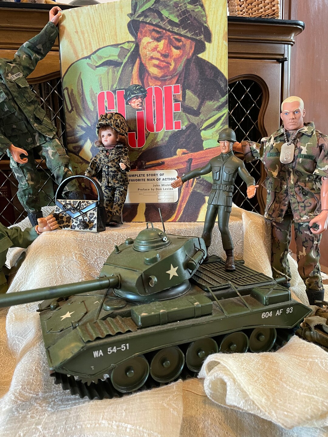 Vintage Bendable Army Soldier American Heroes Doll/toy ( Lakeside Toys ...