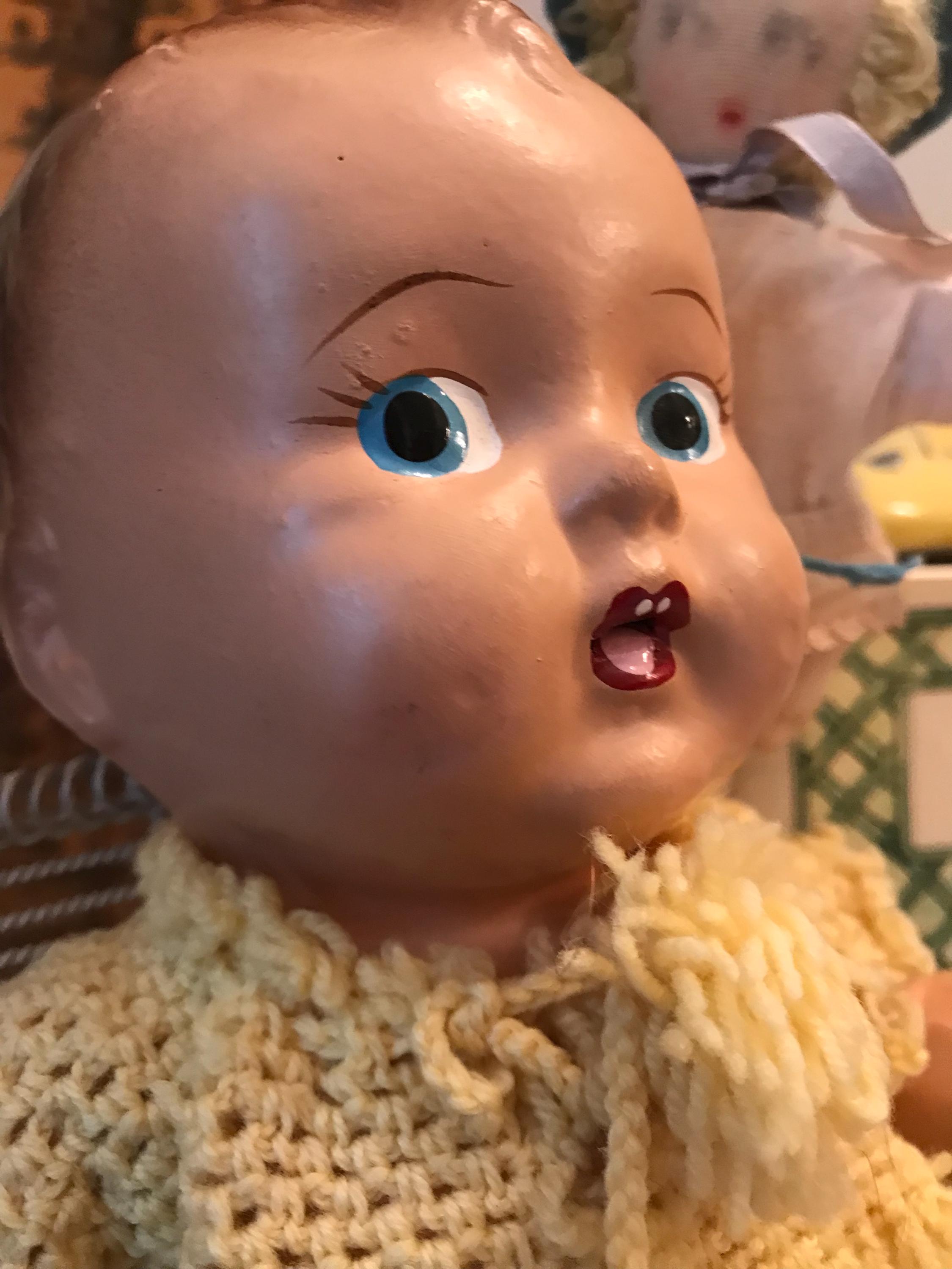 Antique 1930's Composition Character Baby Doll - Etsy