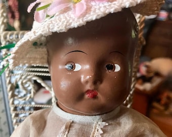 Antique 1930's African American Composition Baby Doll - Etsy