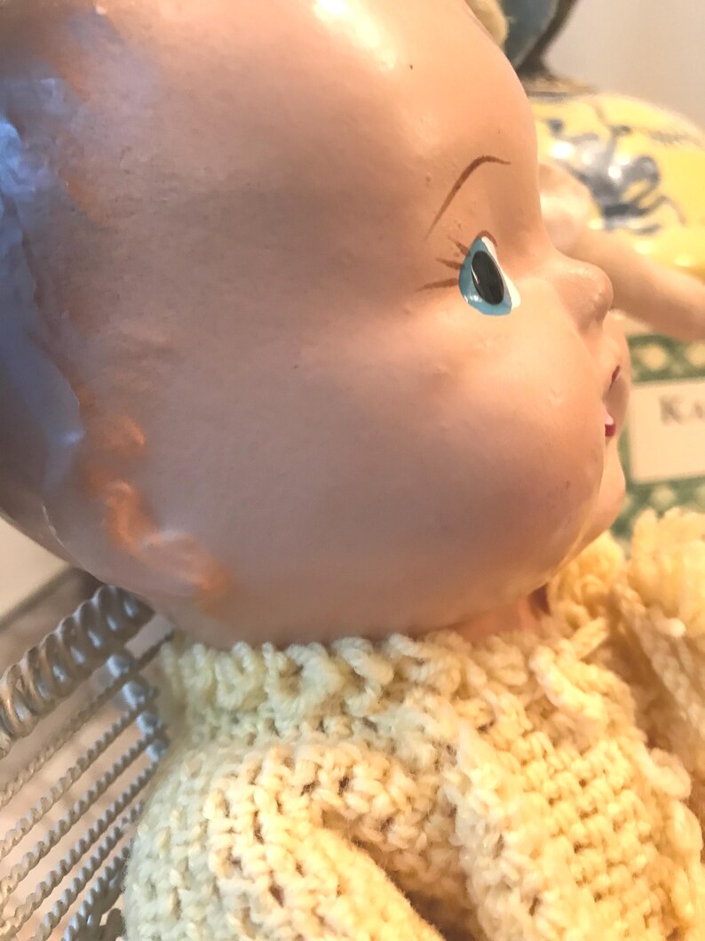 Antique 1930's Composition Character Baby Doll - Etsy