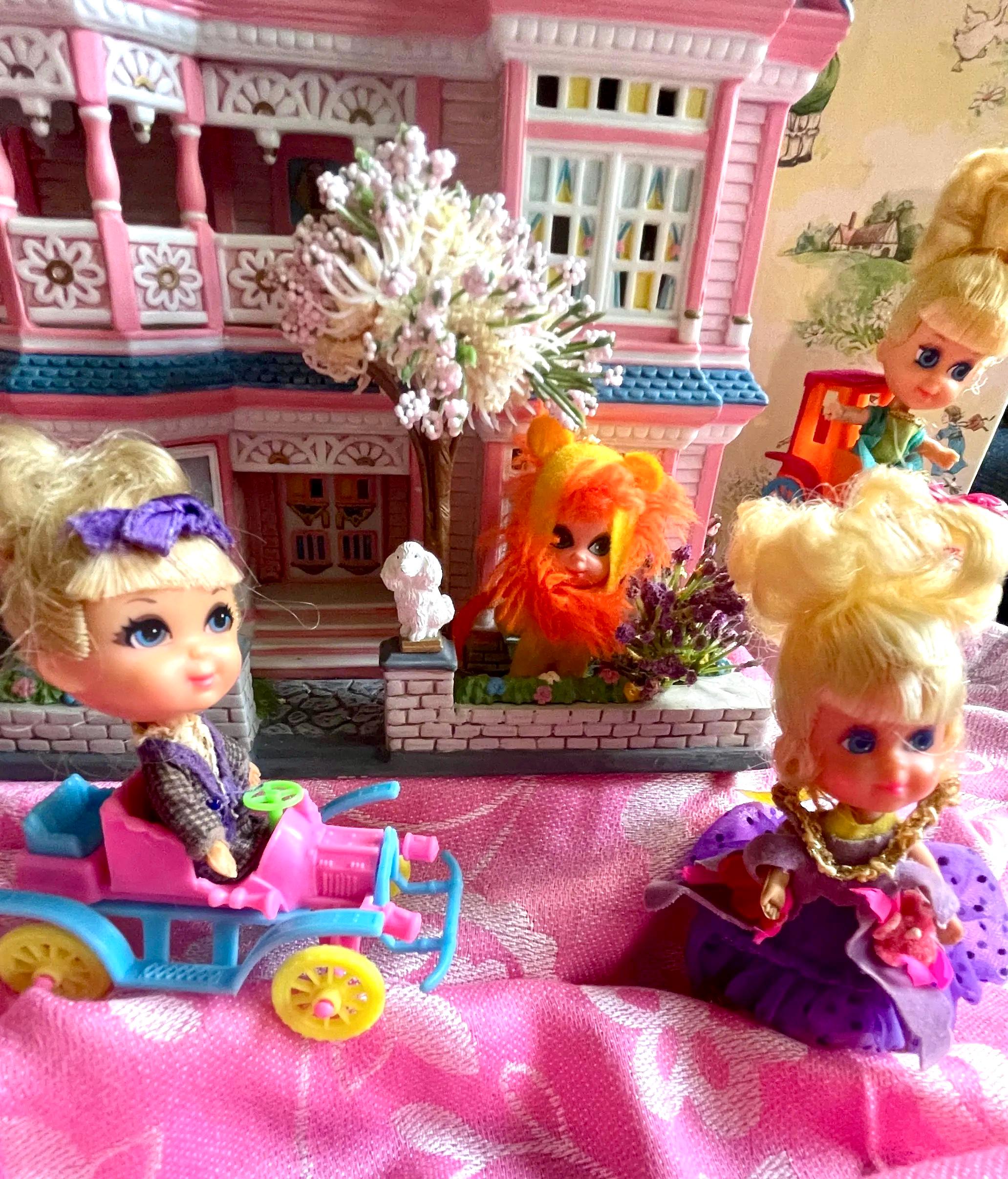 Vintage 1969 Mattel Tea Party Liddle Kiddles Doll Lady Lavender - Etsy