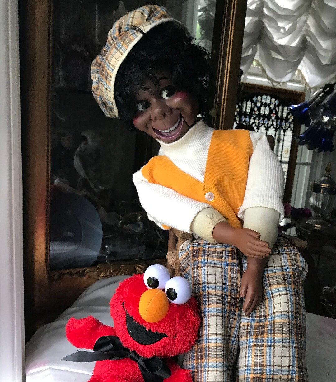 Vintage African American Ventriloquist Lester Doll 1970s - Etsy