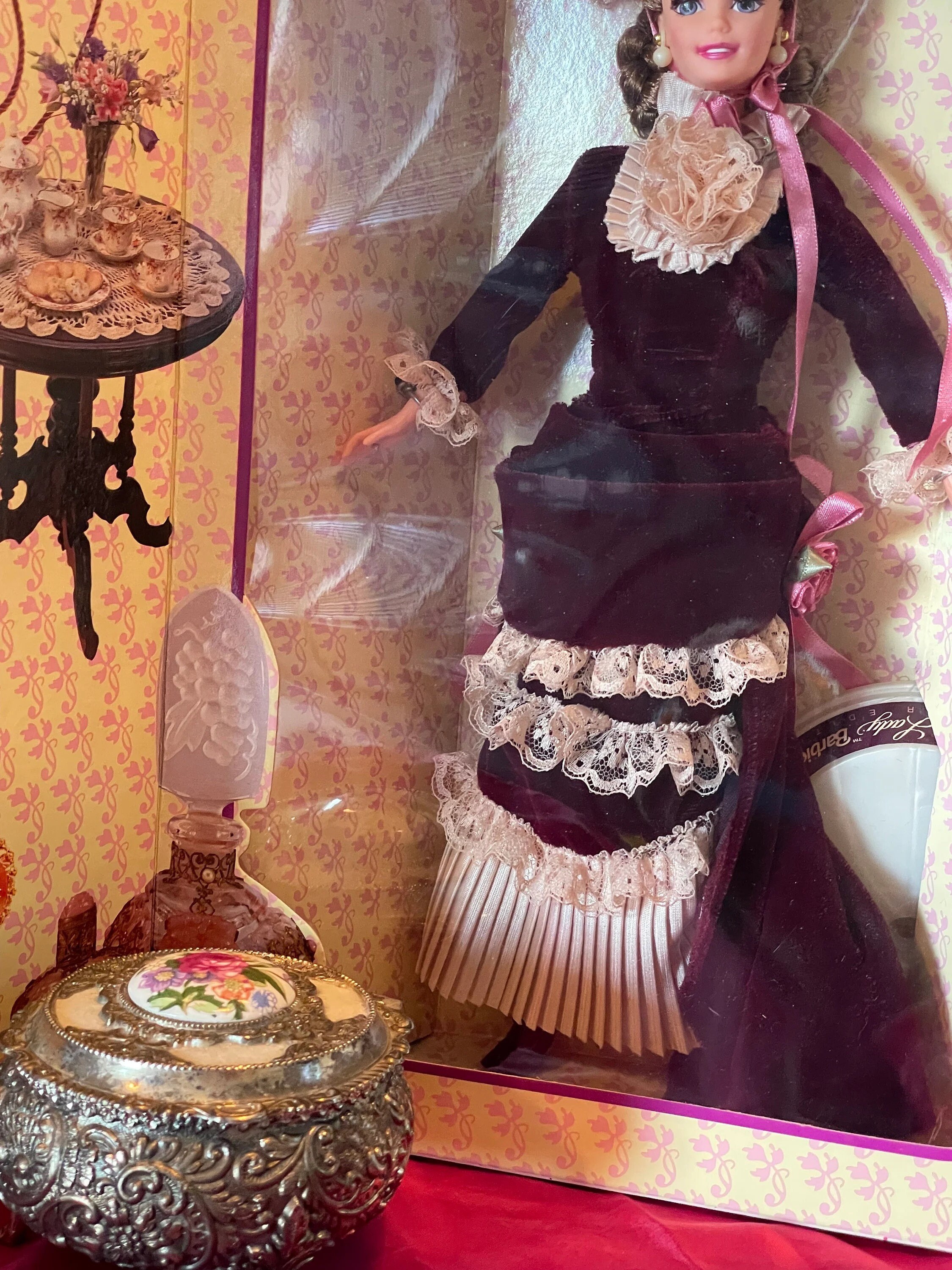 Vintage 1995 Victorian Lady Barbie Doll With Original Box - Etsy