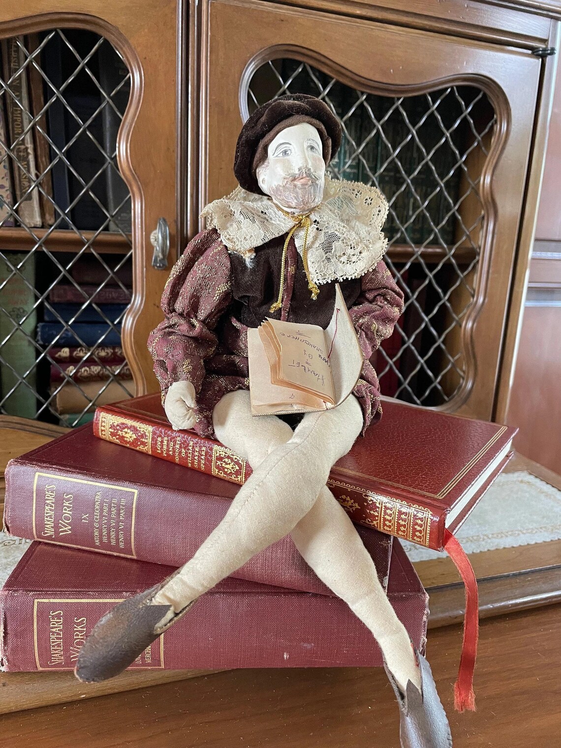 Vintage Shakespeare Hamlet Character Doll - Etsy
