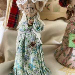 Vintage Set of Four Colonial Ladies Mice Dolls - Etsy