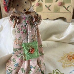 Vintage Set of Four Colonial Ladies Mice Dolls - Etsy