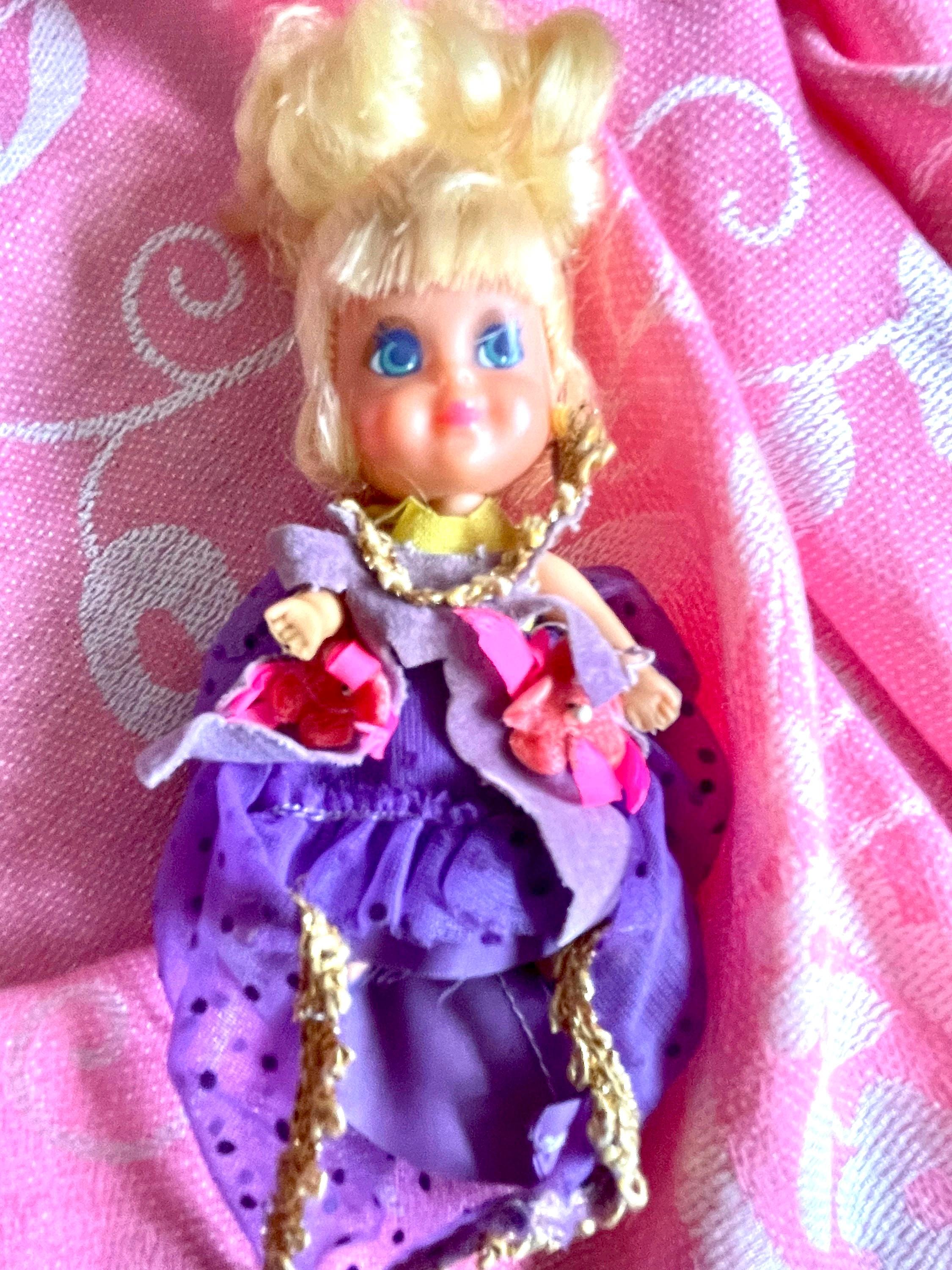 Vintage 1969 Mattel Tea Party Liddle Kiddles Doll Lady Lavender - Etsy