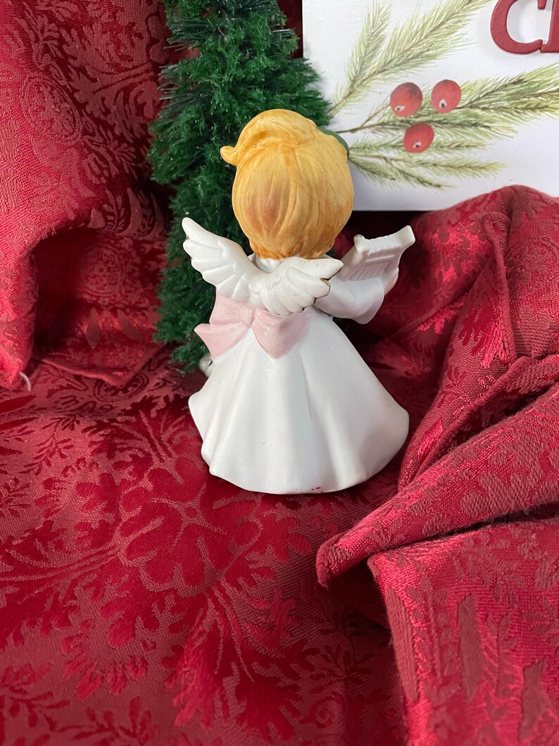 Vintage Set of Porcelain Christmas Angels - Etsy