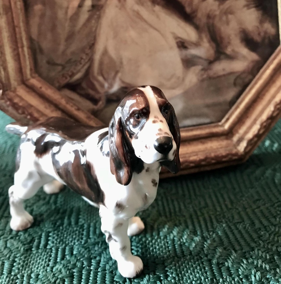 Springer Spaniel Porcelain Figurine (royal Doulton) - Etsy