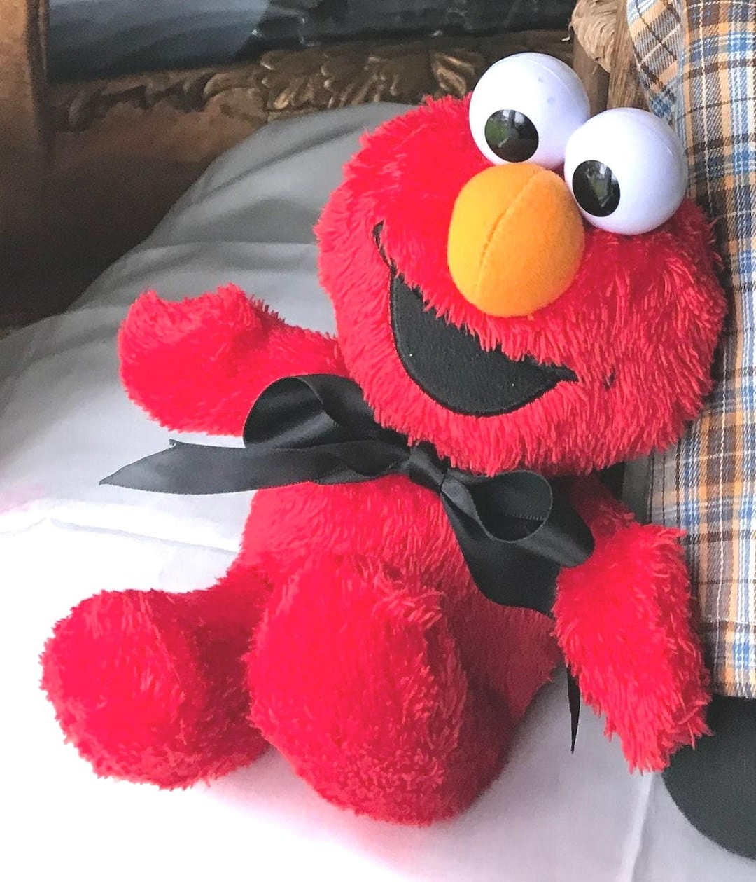 Sesame Street Elmo Plush Toy - Etsy