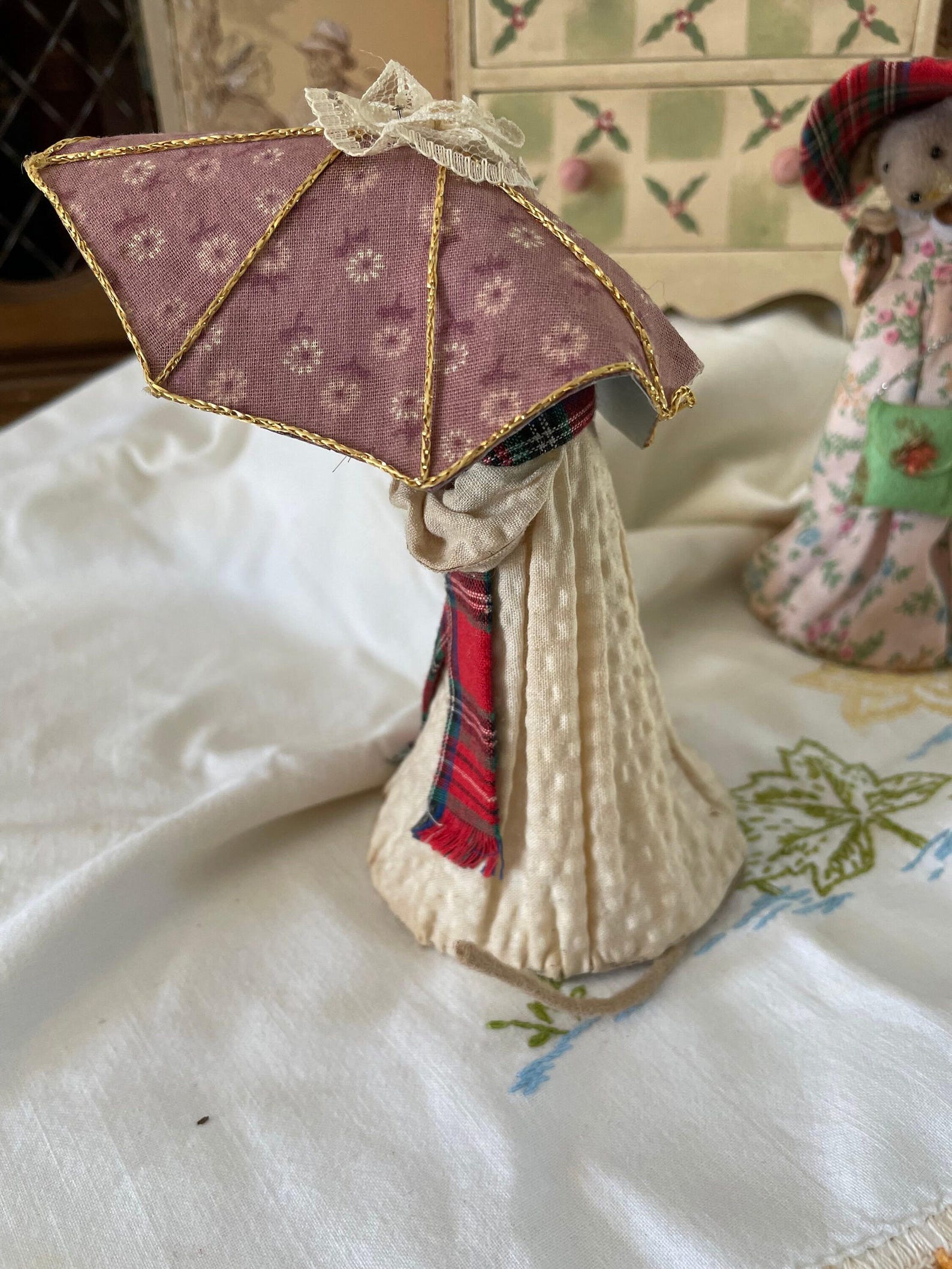 Vintage Set of Four Colonial Ladies Mice Dolls - Etsy