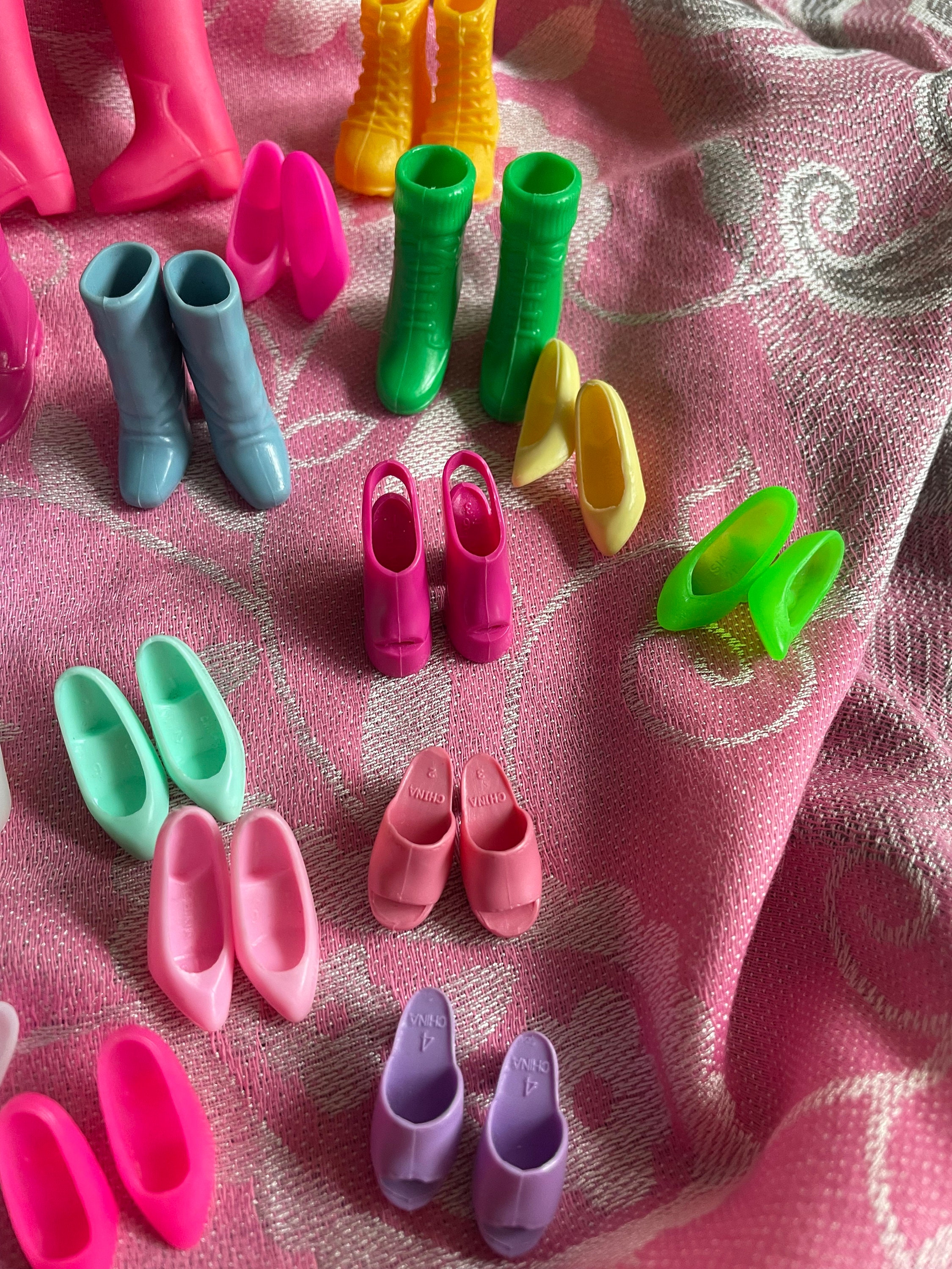 Vintage Mattel Barbie Shoes and Boots Lot - Etsy