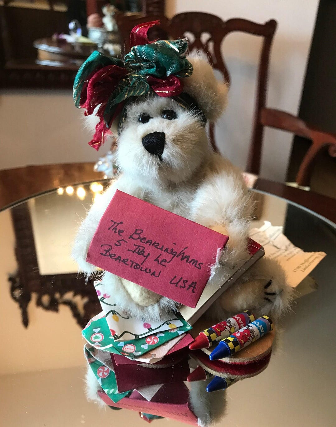 Rare Vintage Artisan White Boyd's Bear (judith G. Bear Collection) - Etsy