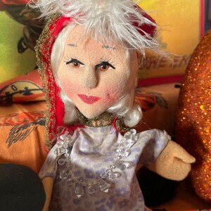 Antique German Kersa Lady Doll Hand Puppet - Etsy