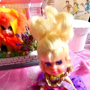 Vintage 1969 Mattel Tea Party Liddle Kiddles Doll Lady Lavender - Etsy