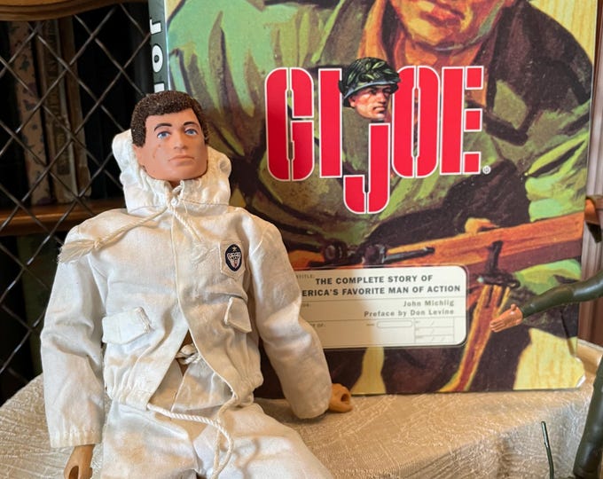 1964 GI Joe Man of Action Flocked Hair Doll - Etsy