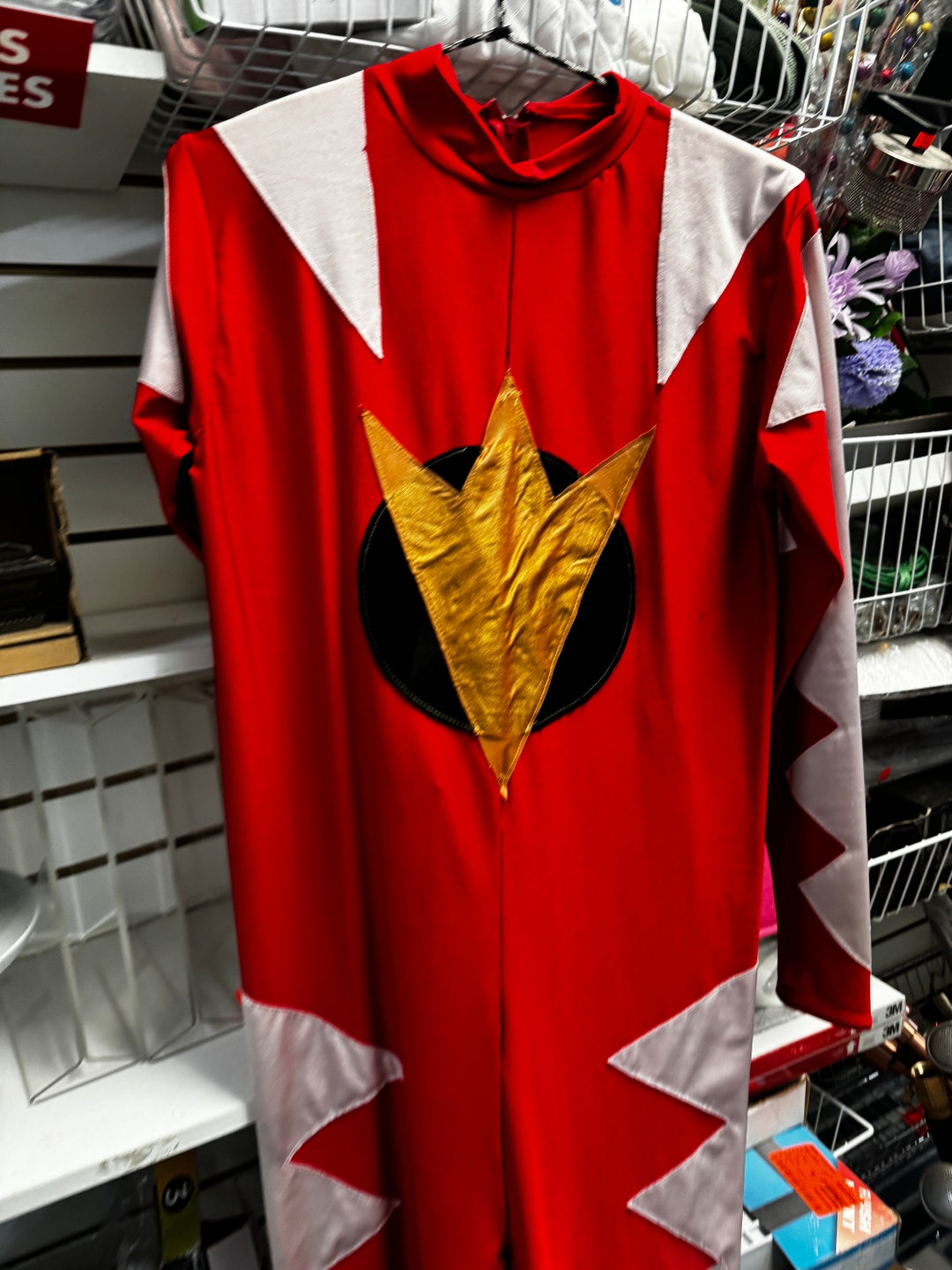 Used Red Power Ranger / Head and Body Only - Etsy