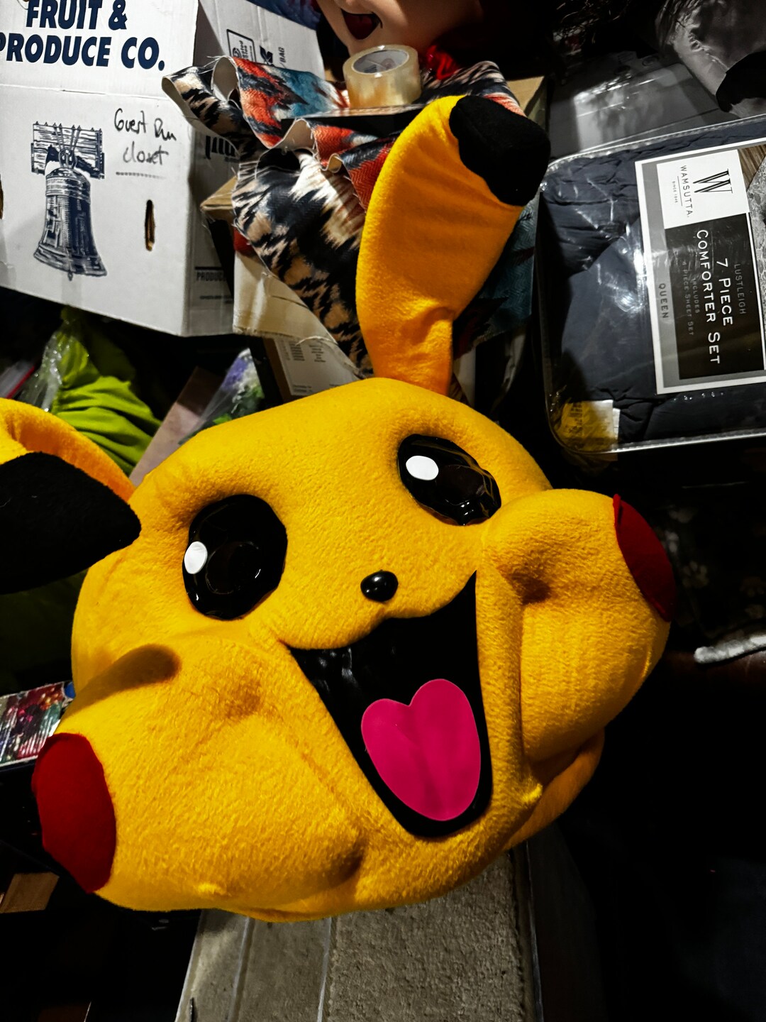 Pickachu Adult Mascot Costume / Top Piece Only - Etsy
