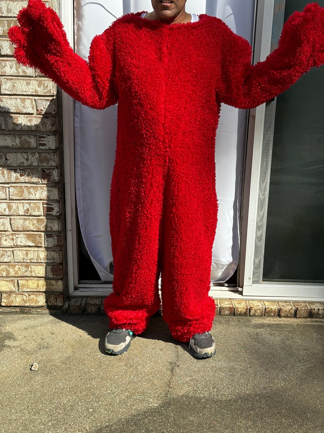 Red Body/ Elmo's Body / Furry Fabric - Etsy