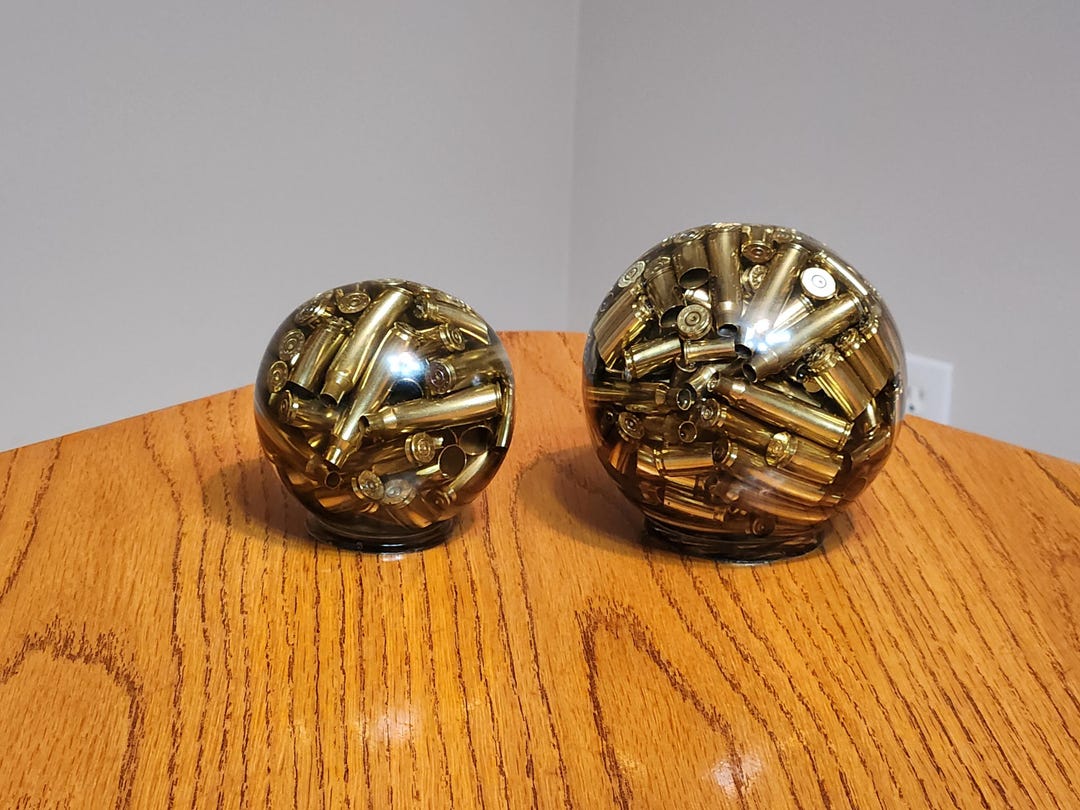 Resin Bullet Sphere - Etsy