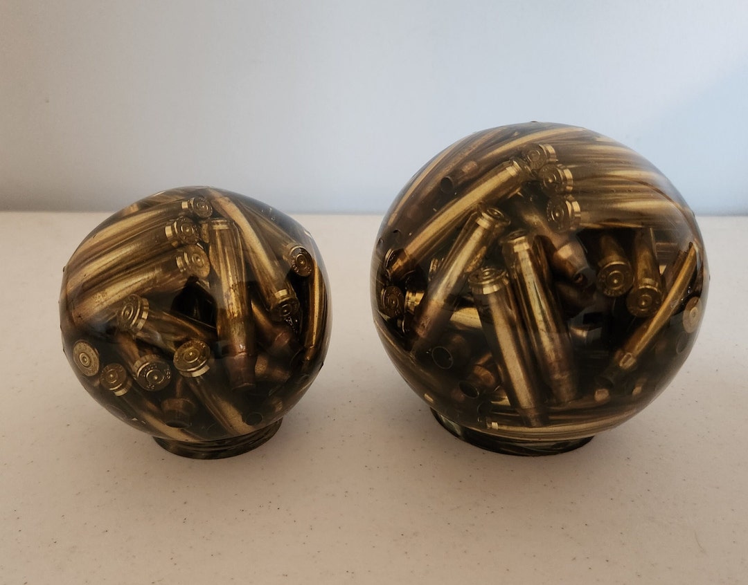 Resin Bullet Sphere - Etsy