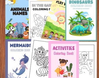 Printable Coloring Pages for Kids, Toddlers, Preschoolers, Coloring ...