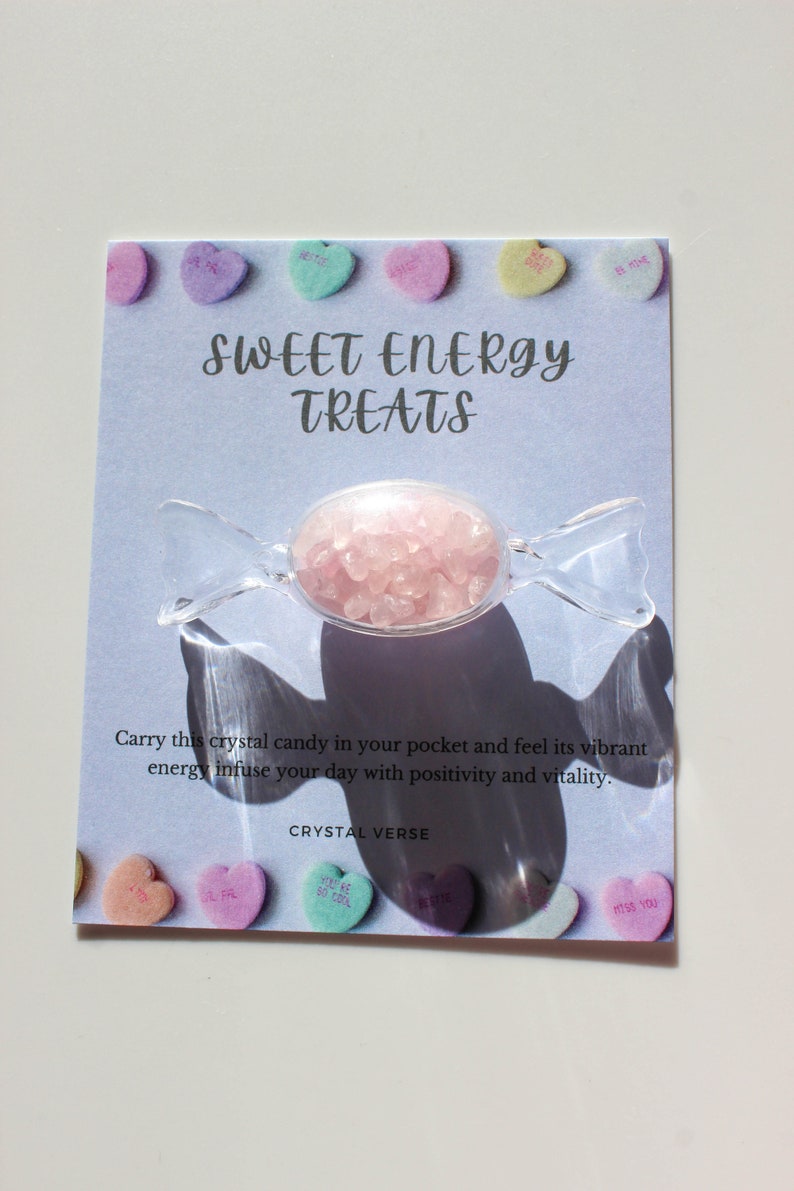 Sweet Crystal Candy Surprise Gift Card | Romantic and Love Crystal Gift ...