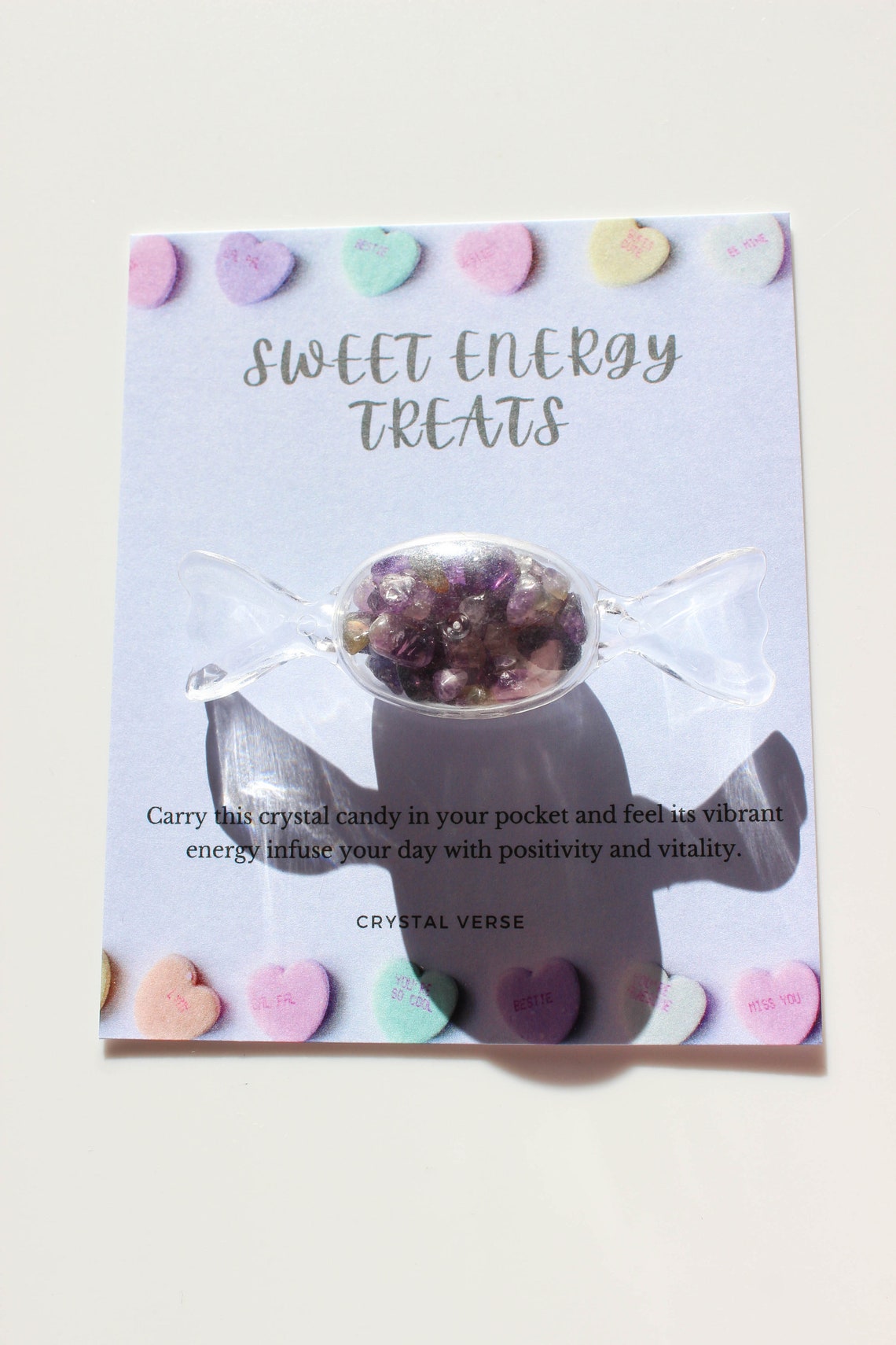 Sweet Crystal Candy Surprise Gift Card | Romantic and Love Crystal Gift ...
