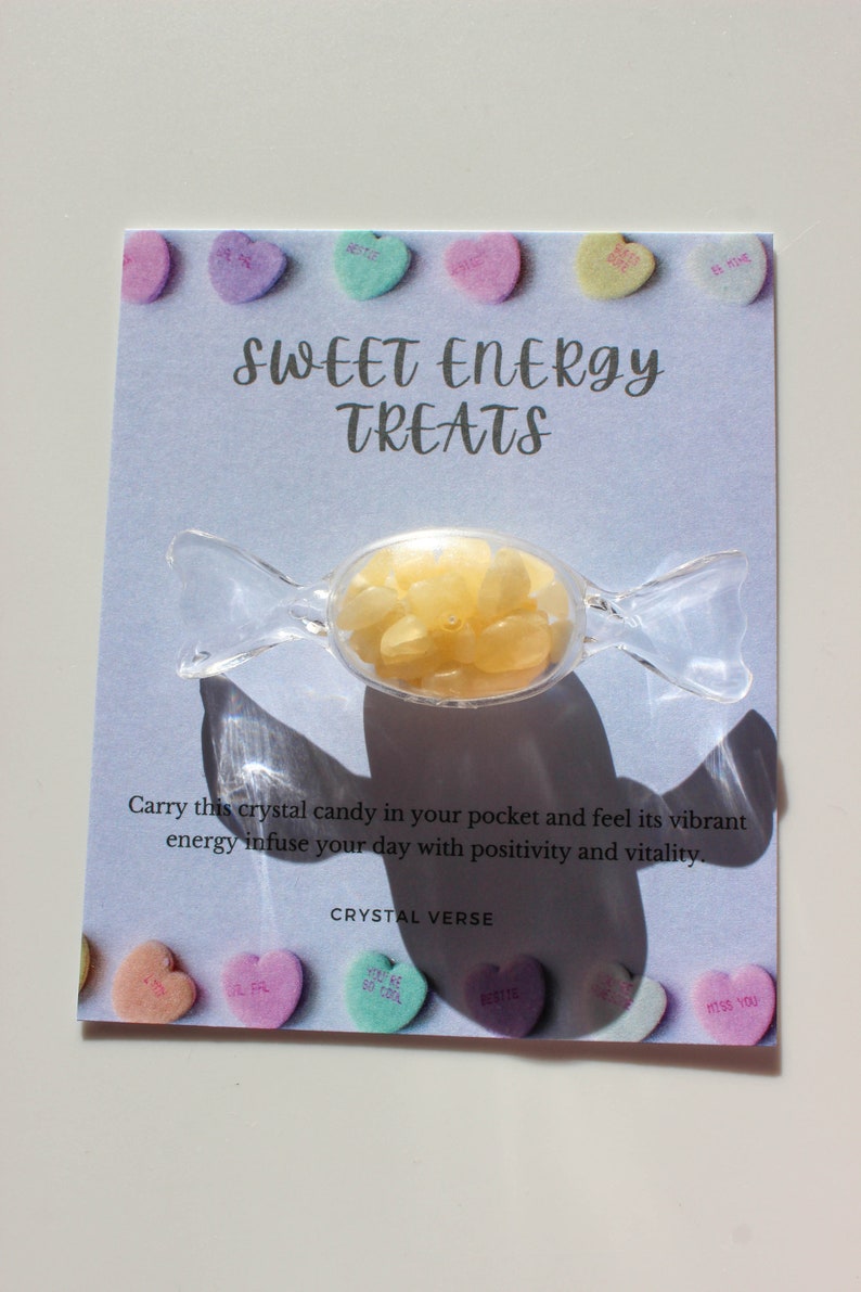 Sweet Crystal Candy Surprise Gift Card | Romantic and Love Crystal Gift ...