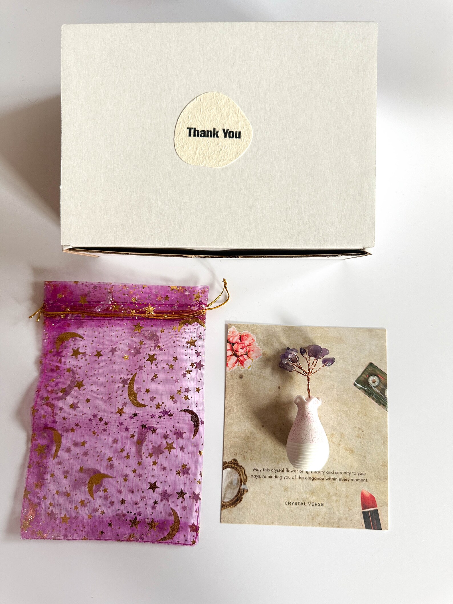 Sweet Crystal Candy Surprise Gift Card | Romantic and Love Crystal Gift ...
