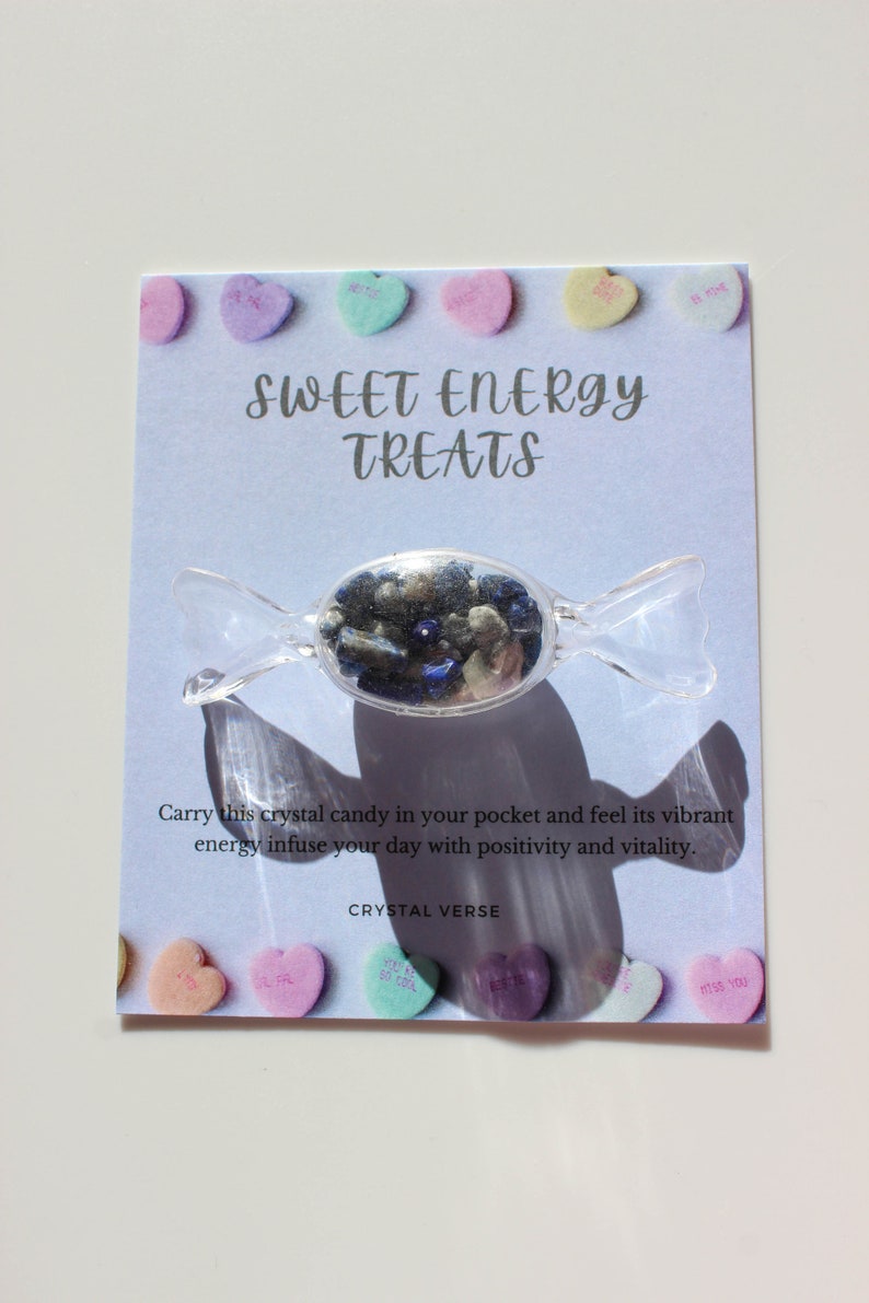 Sweet Crystal Candy Surprise Gift Card | Romantic and Love Crystal Gift ...