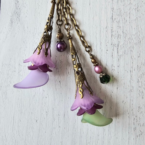 Flower Purse Charm - Etsy