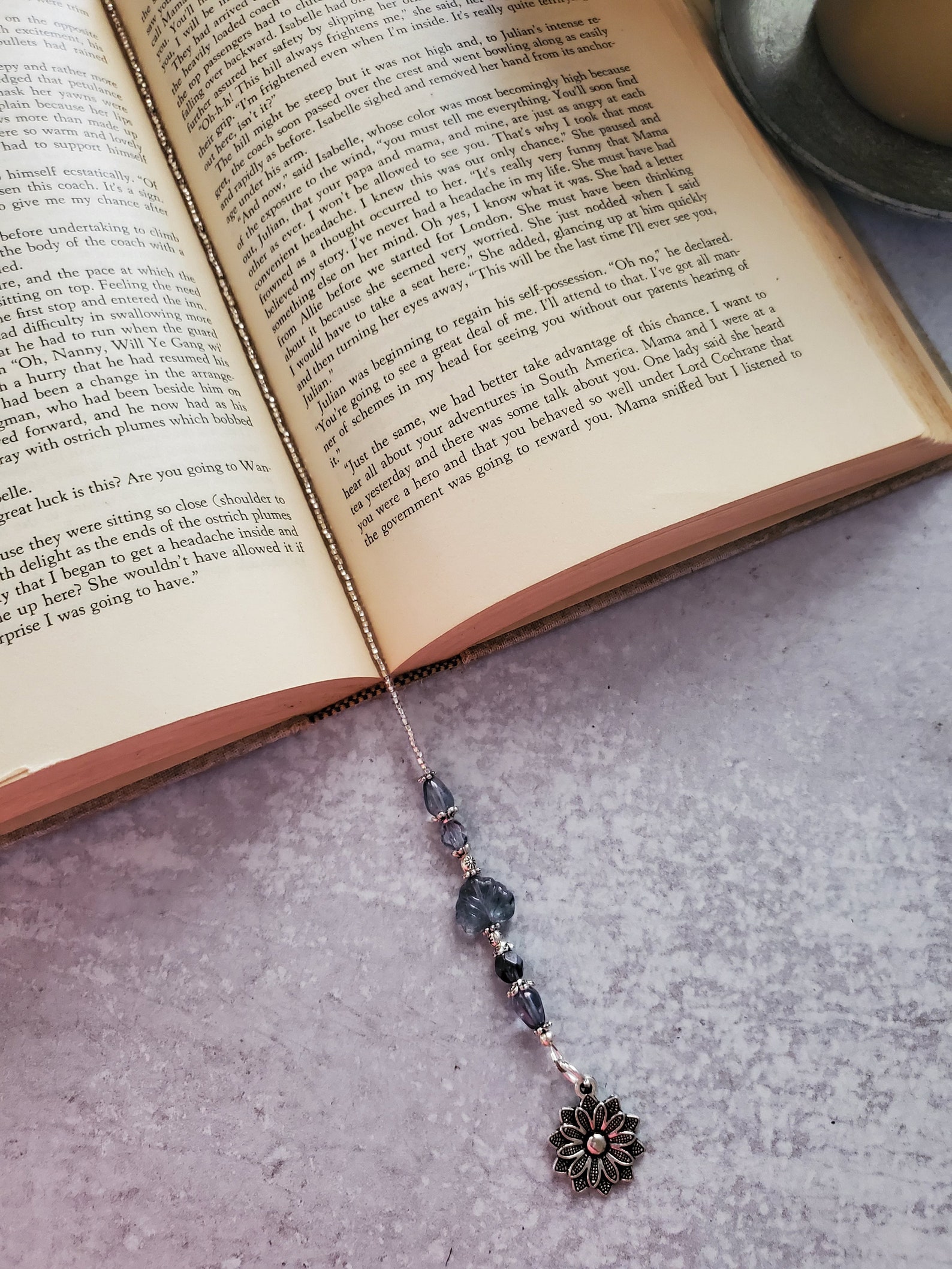 Nature Theme Bookmark Leaf Bookmarker Reader Gift Gift for - Etsy