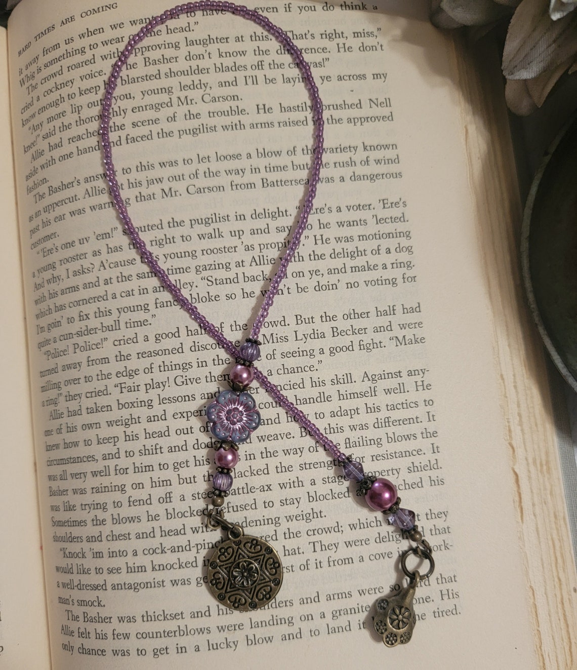 Boho Daisy Bookmark Flower Bookmarker Nature Theme Bookmark - Etsy