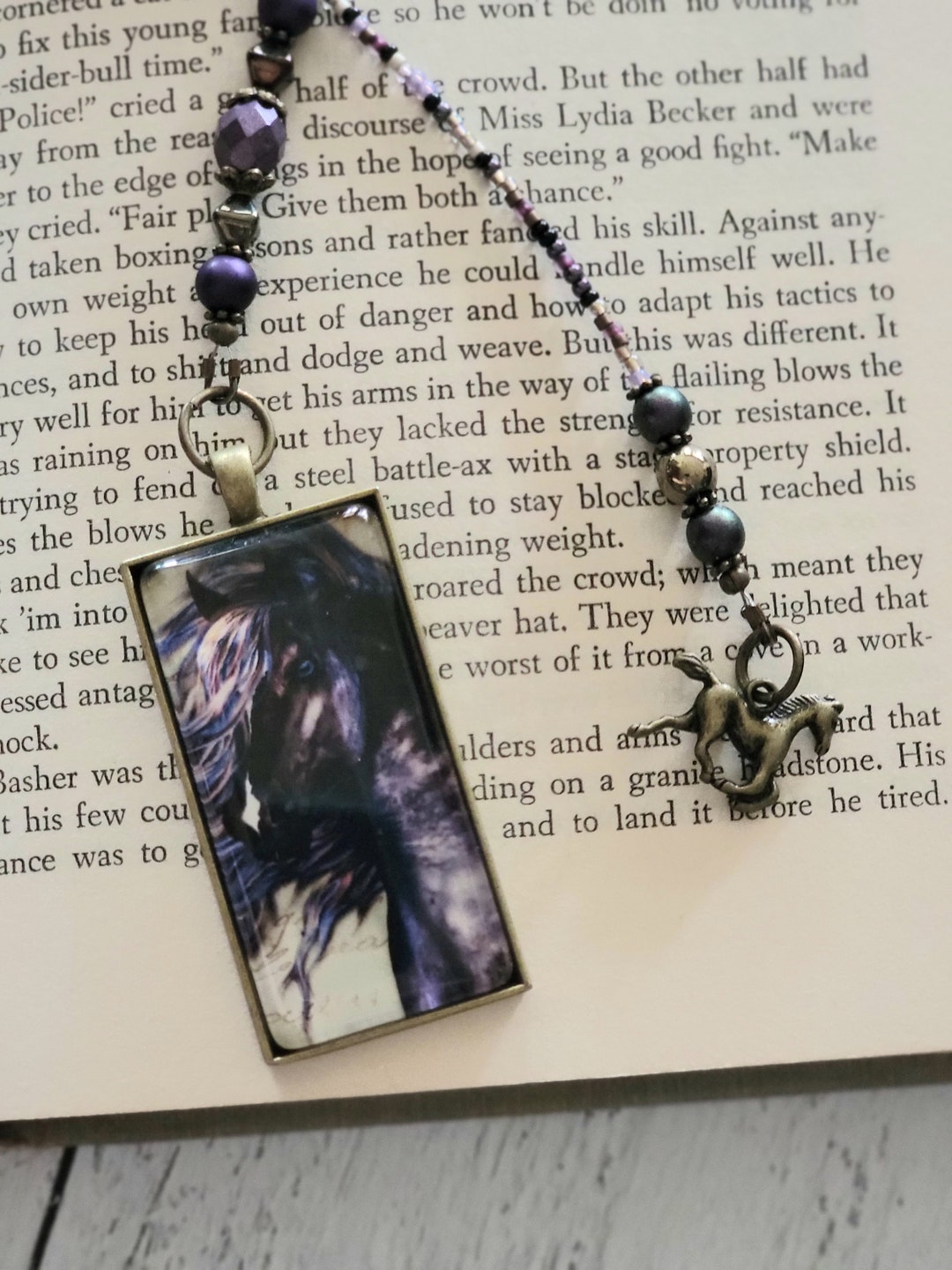 Horse Bookmark, Equine Bookmarker, Reader Gift, Horse Lover Gift - Etsy