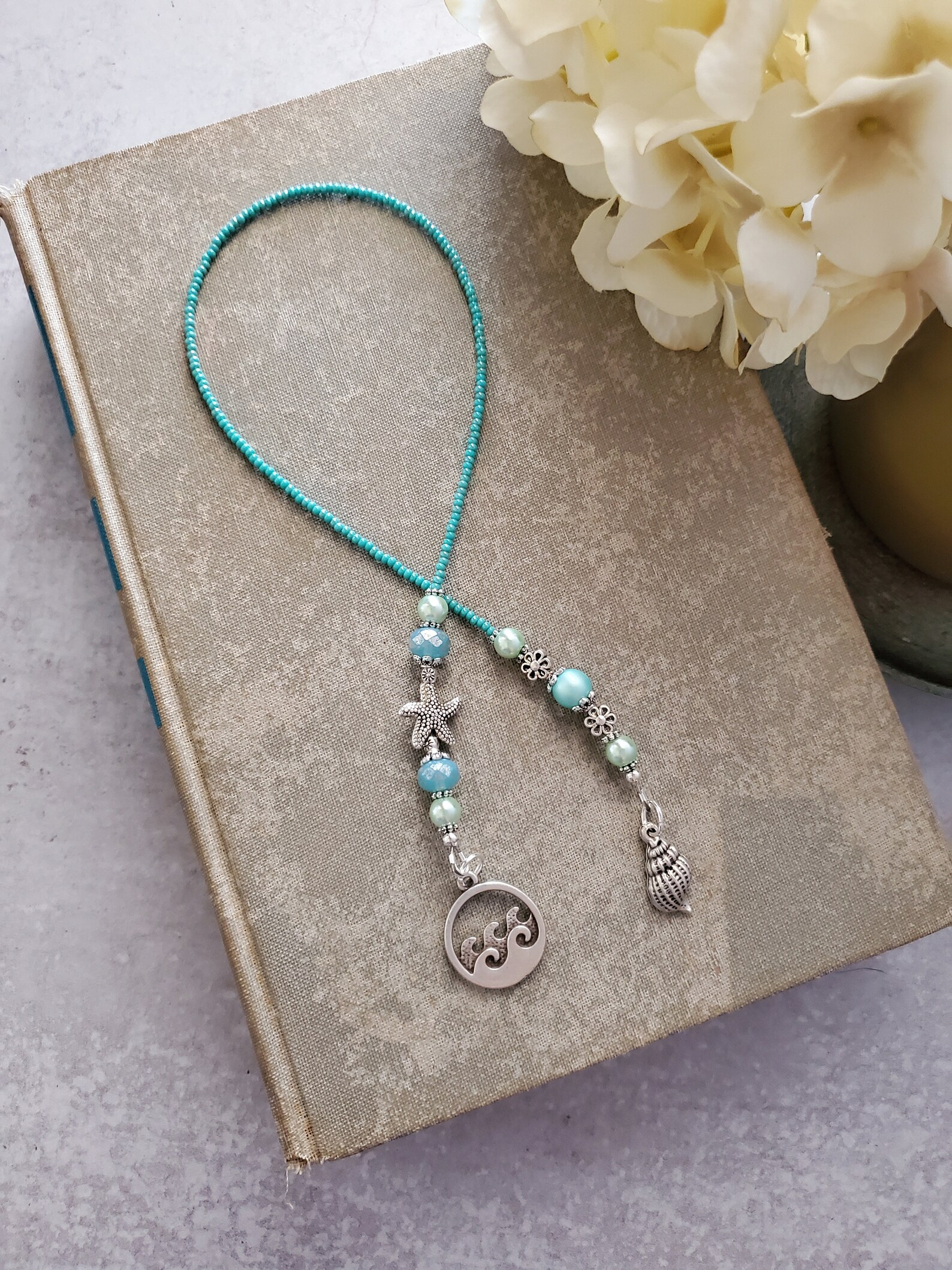 Beach Theme Bookmark Starfish Bookmarker Ocean Theme Read - Etsy UK