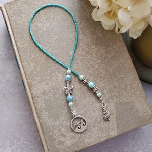 Beach Theme Bookmark, Starfish Bookmarker, Ocean Theme Read, Book Lover ...