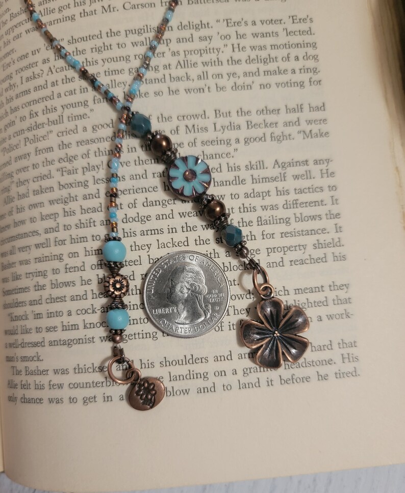 Boho Daisy Bookmark Flower Bookmarker Nature Theme Bookmark - Etsy