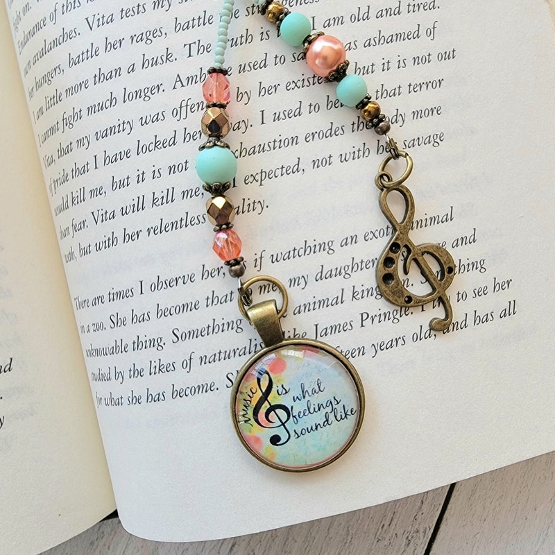 Music Bookmark - Etsy