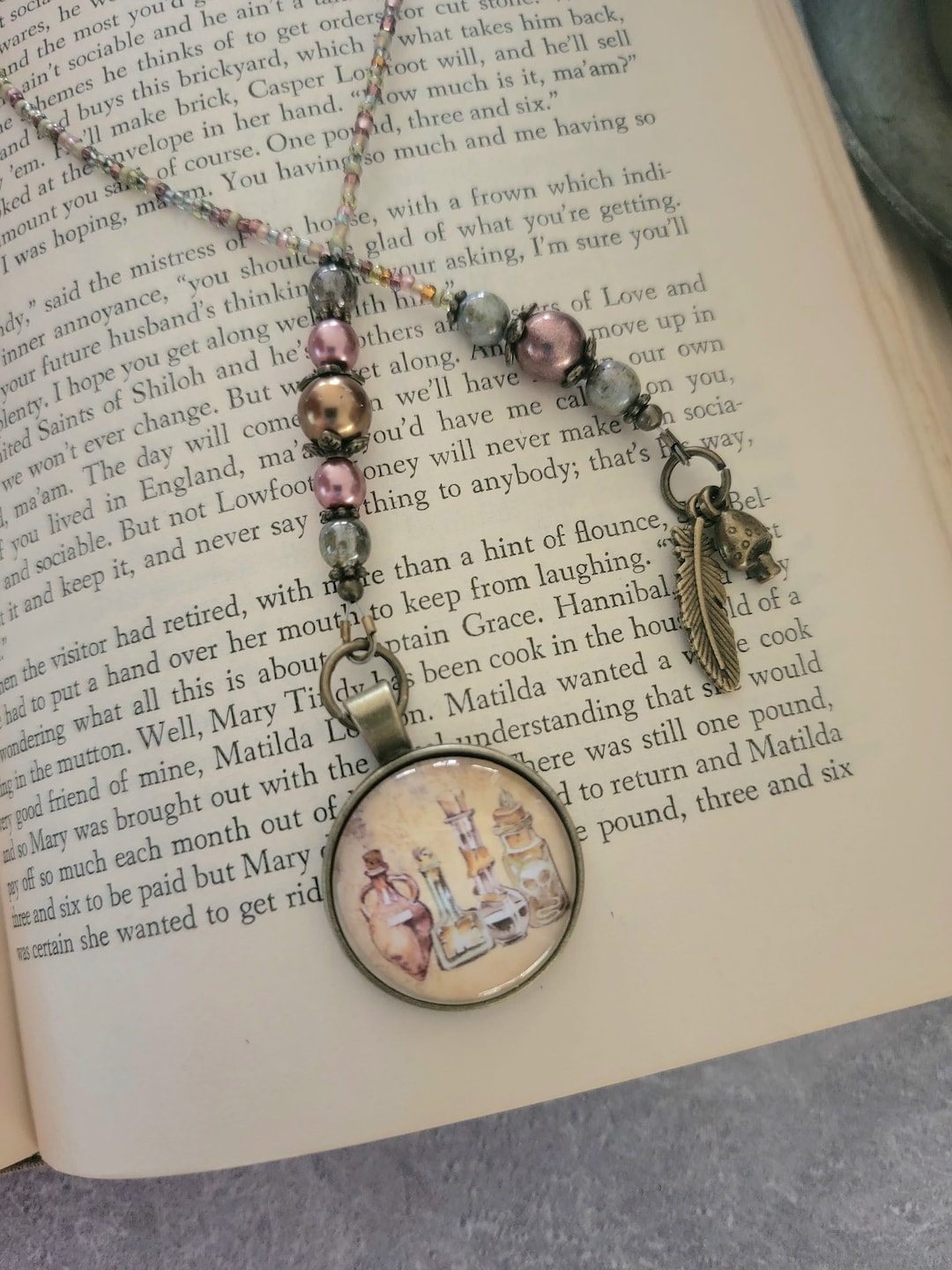 Alchemy Fantasy Bookmark, Potion Maker Gift, Role Playing RPG Bookmark ...