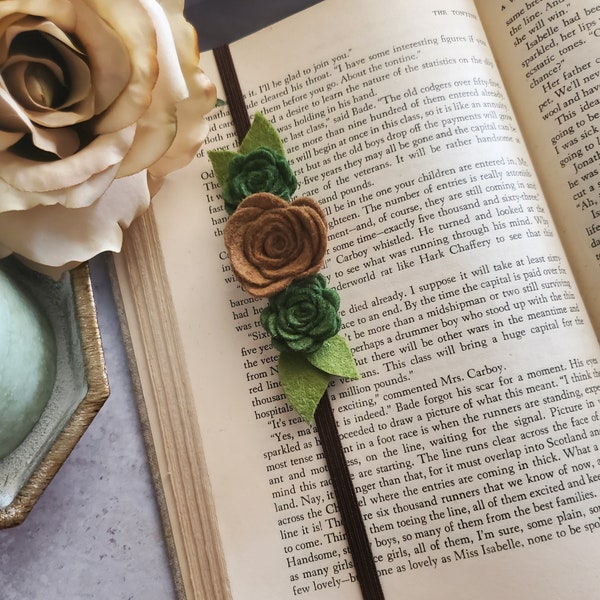 Fabric Bookmark With Elastic - Etsy