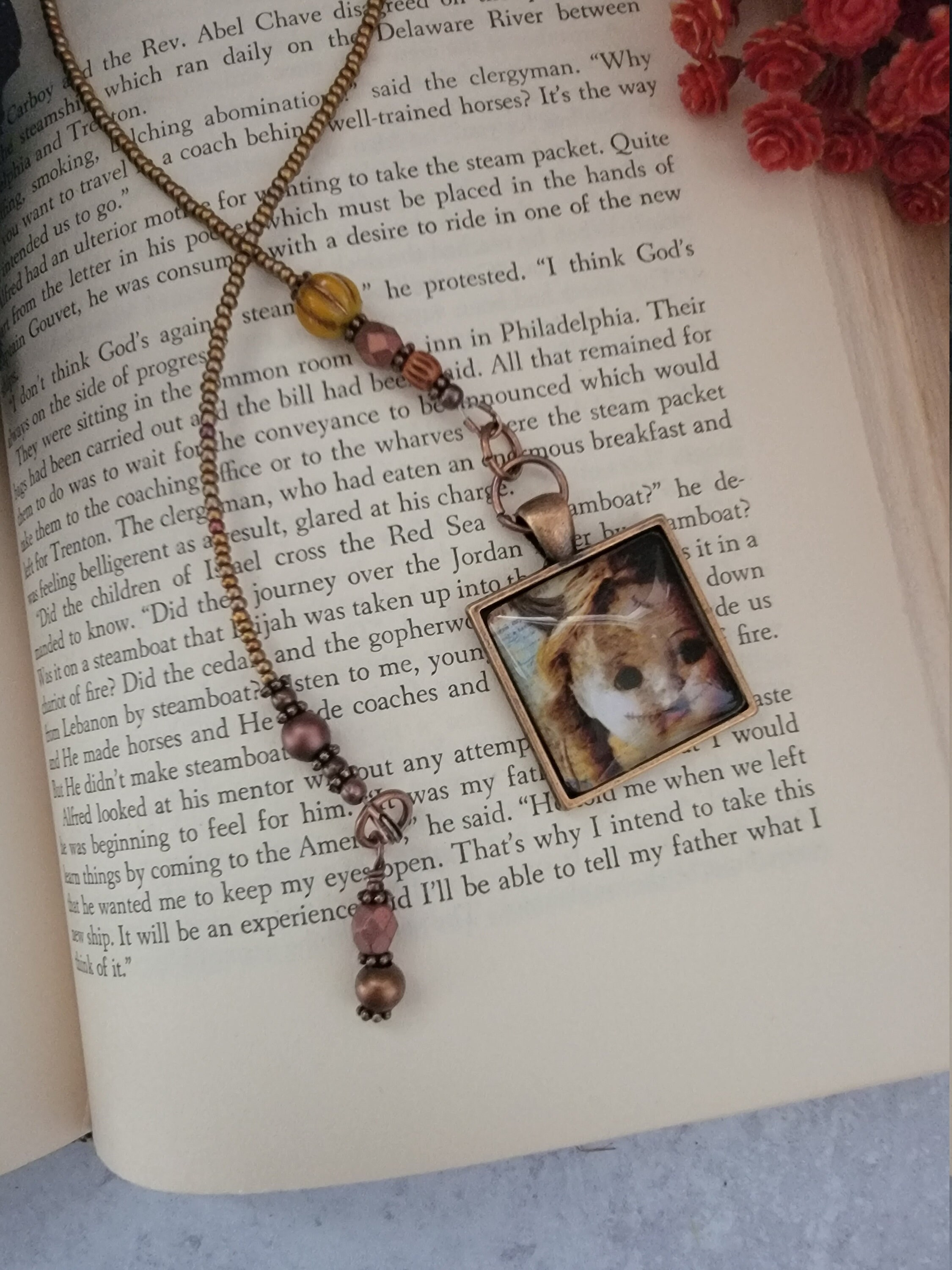 Creepy Doll Bookmark Witch Doll Bookmarker Horror Reader | Etsy