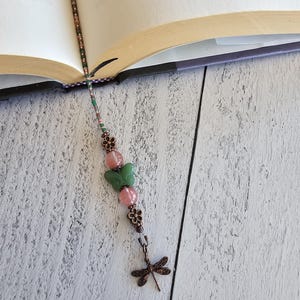 Pollinator Reader Gift, Butterfly Dragonfly Bookmark - Etsy