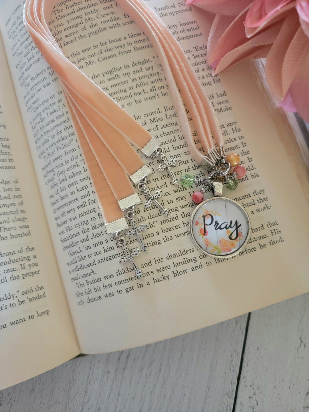 Multi-strand Velvet Bookmark Bible Prayer Bookmark Hold - Etsy